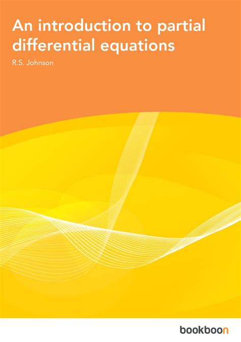 An Introduction To Partial Differential Equations
