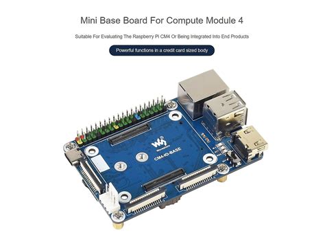 Waveshare CM4 IO BASE B USB HDMI Adapter For Raspberry Pi Compute Module 4 Fruugo PT