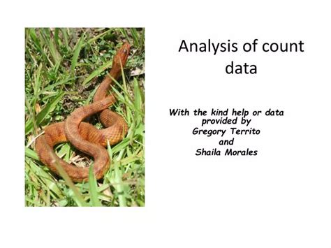PPT Analysis Of Count Data PowerPoint Presentation Free Download ID