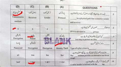 9th Class Annual Computer The Evaluator Academy Bhakkar Facebook
