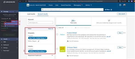 how to extract companies from linkedin into csv linked helper