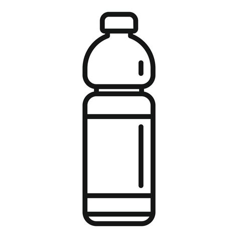 Water Bottle Outline Vector Art Icons And Graphics For Free Download