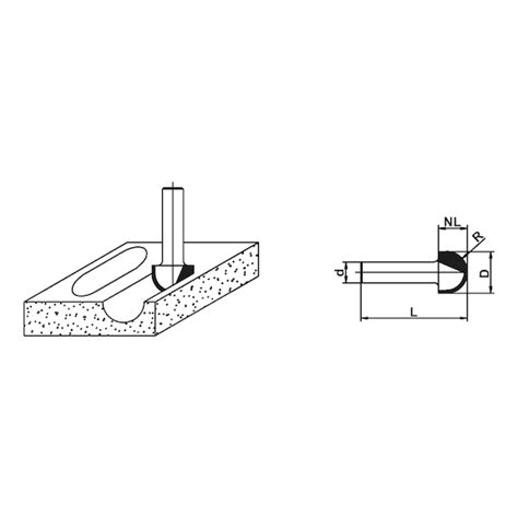 Buy Round Nose Router Bit Online