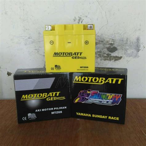 Promo Aki Motor Honda Vario Motobatt Mtz S Aki Gel Diskon Di Seller Bumi Living