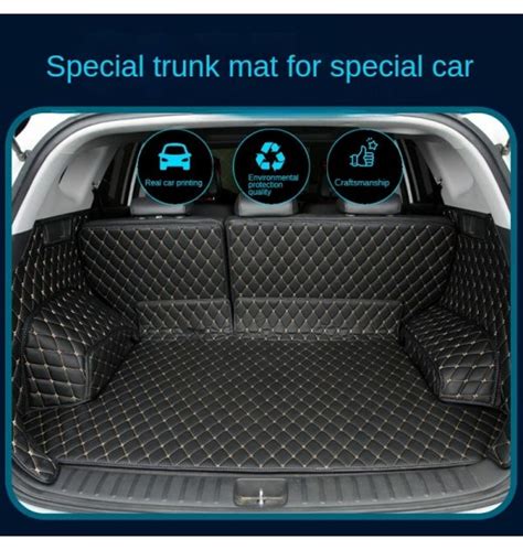 트렁크매트 현대 산타페 벨로스터 팰리세이드 베라크루즈용 풀 커버리지 자동차 트렁크 매트 인테리어 디테일 악세 티몬