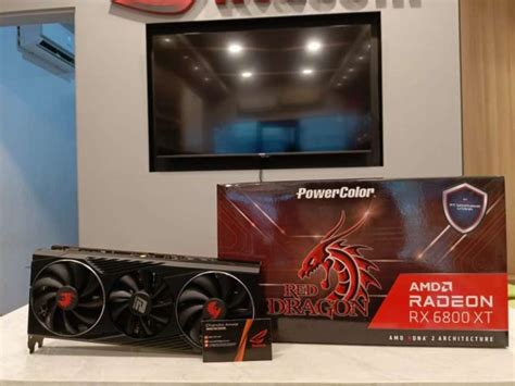 Jual Vga Powercolor Rx 6800xt Rx 6800 Xt Red Dragon 16gb Ddr6 2nd Di Seller Velvet Store