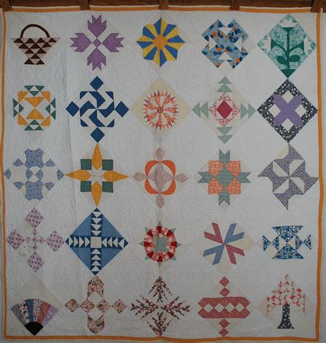 Quilts Vintage And Antique Ruby Mckim 1930 Patchwork Sampler Quilt