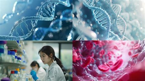 基因 基因序列 基因工程 生物工程 视频素材下载
