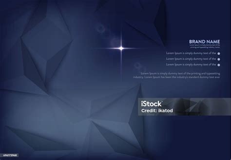 어두운 파란색 배너와 빛나는 조명 효과의 그림을 벡터와 렌즈 플레어 광선에 대한 스톡 벡터 아트 및 기타 이미지 광선 광학 작용 기하 도형 Istock