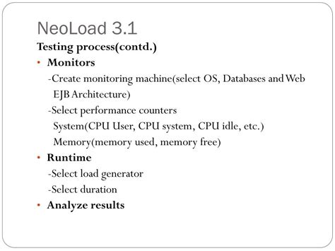 Ppt Evaluation Of Load Testing Tools Webload Professional Vs Neoload