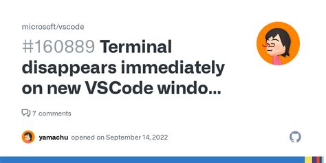 Terminal Disappears Immediately On New Vscode Window That Was Opened By