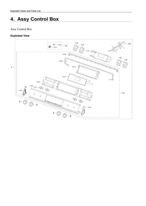 Samsung NE63T8311SS AA 01 Electric Range Partswarehouse