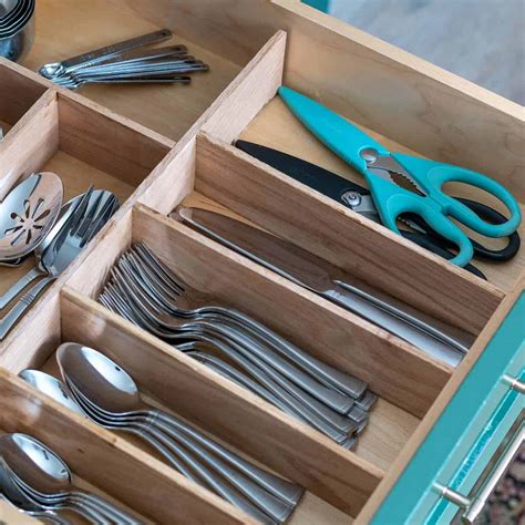 How To Make A Wooden Diy Kitchen Drawer Organizer Anikas Diy Life