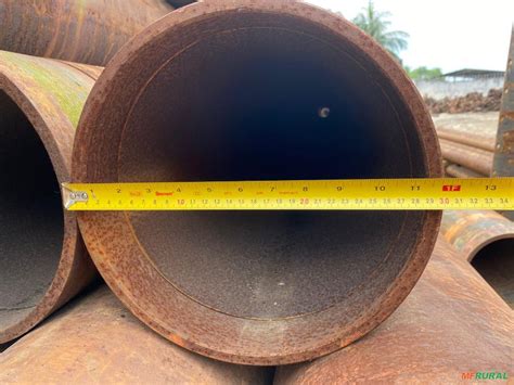 Tubo De 12 Polegadas X 1270 Mm Barras De 12 Metros Sem Uso Em 611074