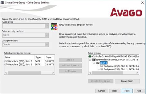 How To Create A Raid 10 Array In Megaraid Husky Nvr