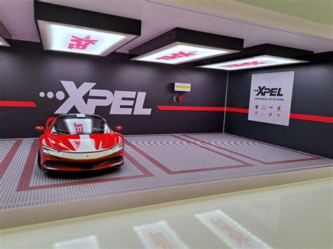 Sd Modelcartuning Model Car Xxl Service Parking Diorama Xpel Bouwkit Met Led