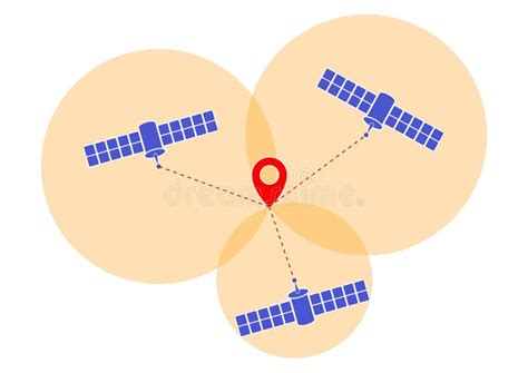 How Global Positioning System Works Illustration Stock Photo Illustration Of Technology