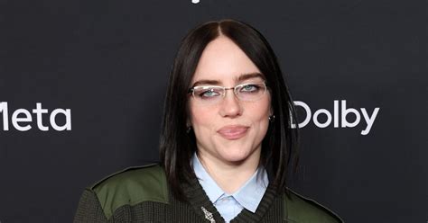 Billie Eilishs Sheer Ripped T Shirt Is Peak Naked Dressing