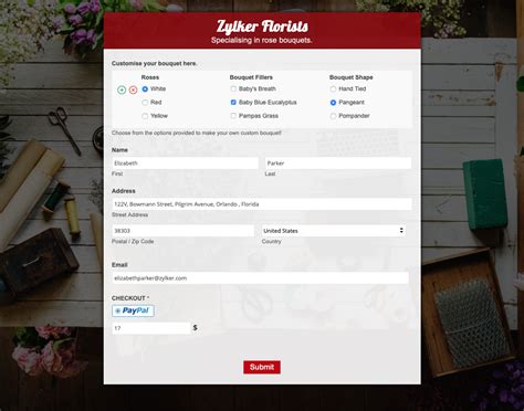 Less Hassle More Hustle Simplifying Online Order Forms Zoho Blog