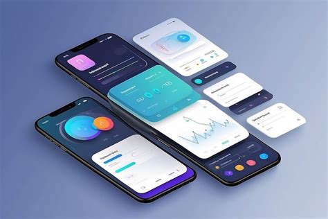 Premium Photo Mobile Ui Ux Concept Illustration