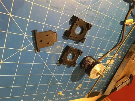 Encoder 3d Printed Mounting Pieces 3d Printed Rotary Encoder