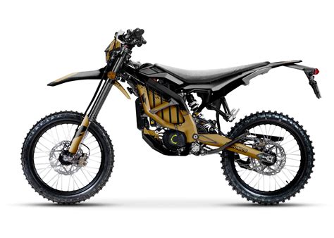 Surron Ultra Bee Graphics Suronics Half Gold Black Graphics Kit Decal