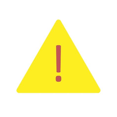 Señales De Advertencia Y Signos De Exclamación Vector Premium
