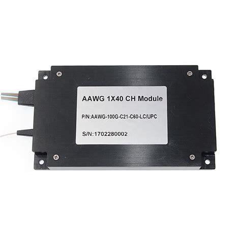 100GHz Athermal Arrayed Waveguide Grating Module 40 Channel 100G AAWG Buy Arrayed Waveguide