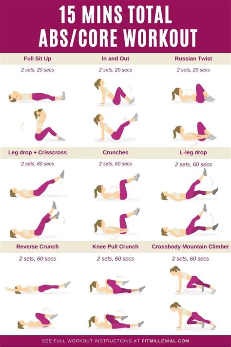 Printable Abs Workout