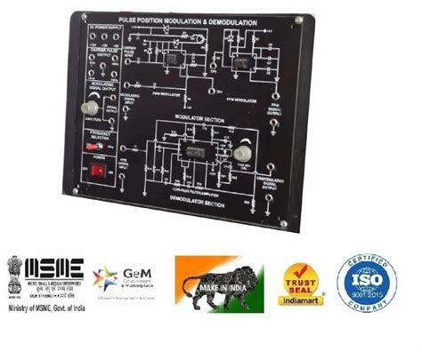 Communication Lab Pulse Position Modulation And Demodulation At Rs