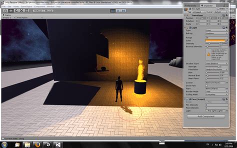 strange shadows r unity3d