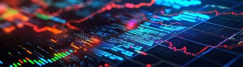 A Futuristic Digital Interface Displaying Data And Analysis On A