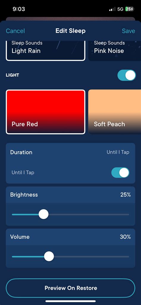 How Do I Adjust Volume On Restore Hatch Support