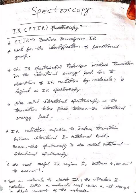 Spectroscopy Engineering Chemistry Notes Eee 110 Stuvia Us