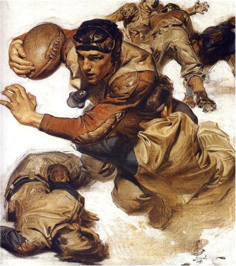 Joseph Christian Leyendecker Il Lato Eroico Del Football Americano