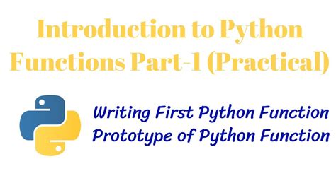 Introduction To Python Function Pt 1 Practical Class 12 Xii Computer Science Youtube