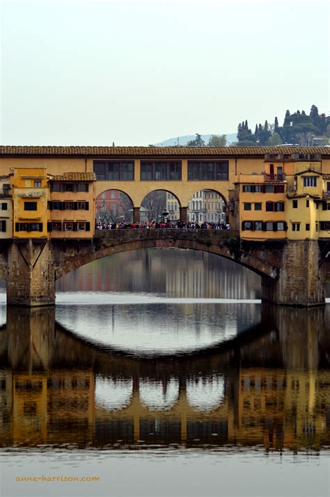 Pointe Vecchio Bridge Florence Italy Florences Iconic 700 Year Old