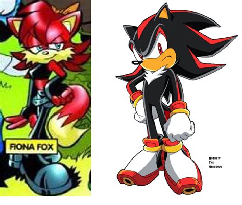 Shadow And Fiona By Superfionathefox On Deviantart