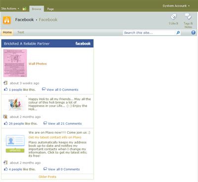 Facebook Webpart For SharePoint Part 1 CodeProject