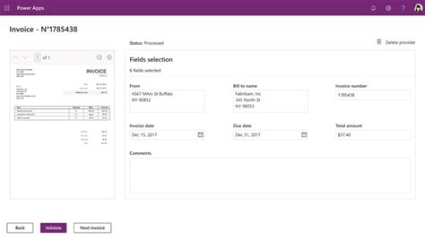 Invoice Processing Automation
