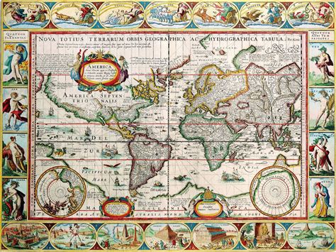 Old Maps Of The World Wolrd Map Without The Two Americas
