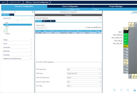 用cubemx创建keil工程 油炸鸡开源硬件
