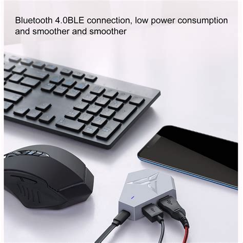 Flydigi Bluetooth Adapter Teclado Converter Mouse And Keyboard Feizhi