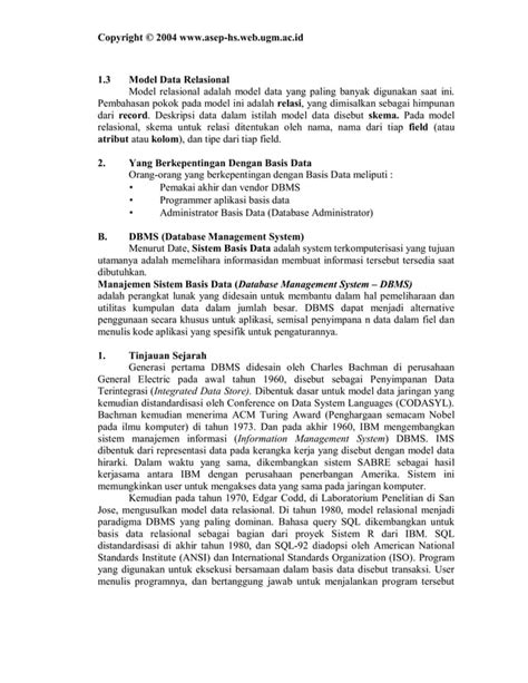 Basis Data Dan Dbms Pdf
