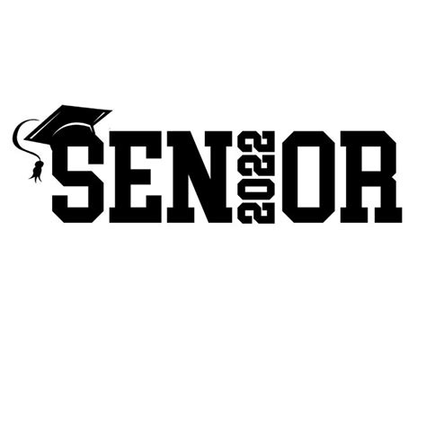 Senior Graduation Cap Calligraphy