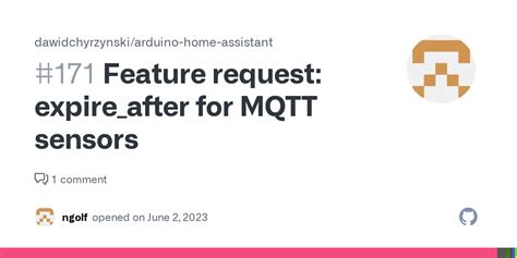 feature request expire after for mqtt sensors · issue 171