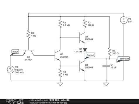ECE 320 Lab 10 CircuitLab