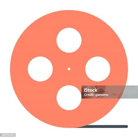 영화 릴 실루엣 아이콘입니다 영화 생산 기호입니다 벡터 일러스트 레이 션 0명에 대한 스톡 벡터 아트 및 기타 이미지 0명 가정용 캠코더 기업 재무와 산업 Istock