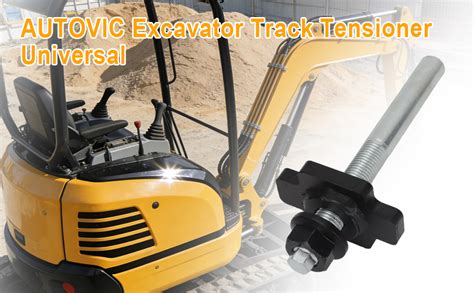 Autovic Excavator Track Tensioner 1t Black Patio Lawn