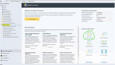 How To Configure Rct After Installing In Console Version Right Click Tools Community Recast